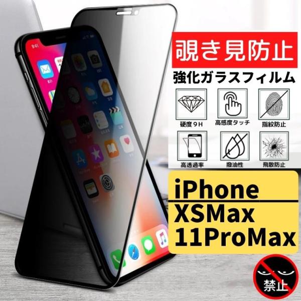 【対応機種】iPhone XSMax  iPhone 11ProMax ※他の機種は別ページにて販売中【覗き見防止】特殊ブラインド加工で正面からは画面がしっかり見えても、斜めからは見えにくいので、電車やバスなどの車内で、覗き見をされている心...