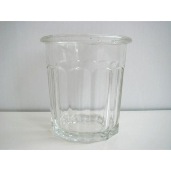 フランスアンティーク、ガラスのジャム瓶。 ぽってり厚く、ずっしり重みがあり、小さな気泡にゆらぎなど古いガラスの魅力が詰まっています♪ 手作りジャム・ソースなどの保存や、キャンディジャーとされても。小物の整理、キャンドルホルダー、ペンや箸立て...