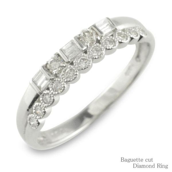 商品コード rda-998-pw 発送は3週間ほどです。■材質　　K18ホワイトゴールド　（品質を保証するk18の刻印）■デザイン部分　幅約3.7mm　　ウデ部分約1.9mm　　デザイン部分　厚さ約1.6mm　ウデ部分厚さ約1.1mm■宝石...