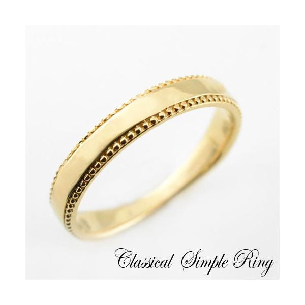 商品コードwr61bye 発送は2週間ほどです。【おすすめポイント】工房だからできる艶やかで温かみのある、ｋ18イエローゴールドの存在感。なじみのいいクラシカルなミル打ちが日常の何気ないワンシーンをすっきりとした印象のリング日常を少しリッチ...