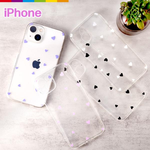 レンズ周りもしっかり覆い、傷や汚れを防ぎます。 無駄のないシンプルなデザイン。 柔らかいTPUは着脱が簡単で、装着の際にiPhoneを傷つける心配がありません。 iPhone 本体の美しいデザインはそのまま！ ハートが可愛らしいケースです。...