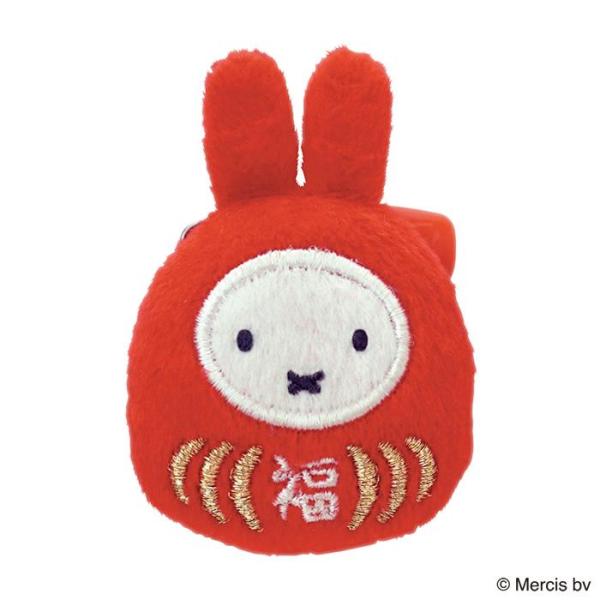 ちっちゃなぬいバッジにミッフィー福だるまが登場！大人気アイテム：ミッフィー福だるまシリーズのぬいバッジです。小さいながら程よいふっくら感があり、身に着ければ福を呼んでくれそう。自分用にもプチギフトにも◎■サイズ(約)：H4.5×W3.5×D...