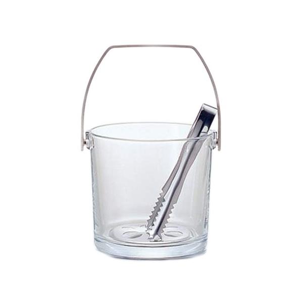 「取寄品」 「酒器・ジョッキ」 酒器（氷入れ） ストレートアイスペール（M） 8573 アデリア 1200ml 日本製 パーティ用品 石塚硝子 通販 水割りやロックなどのお酒を楽しむのに欠かせないアイスペール 吊り手・トング・水切りはステン...