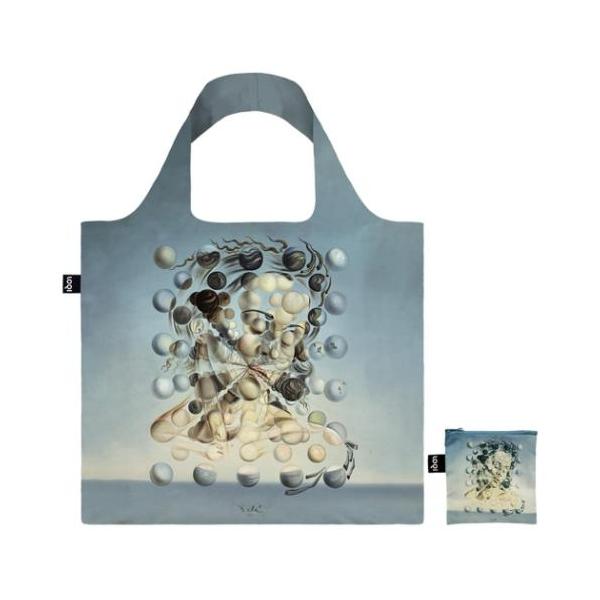 「エコバッグ」 エコバッグ サルバドール ダリ Bag LOQI ローキー Galatea of the Spheres SALVADOR DALI お買い物バッグ Museumコレクション アートと実用性を兼ね備えたドイツ発ブランド[LO...