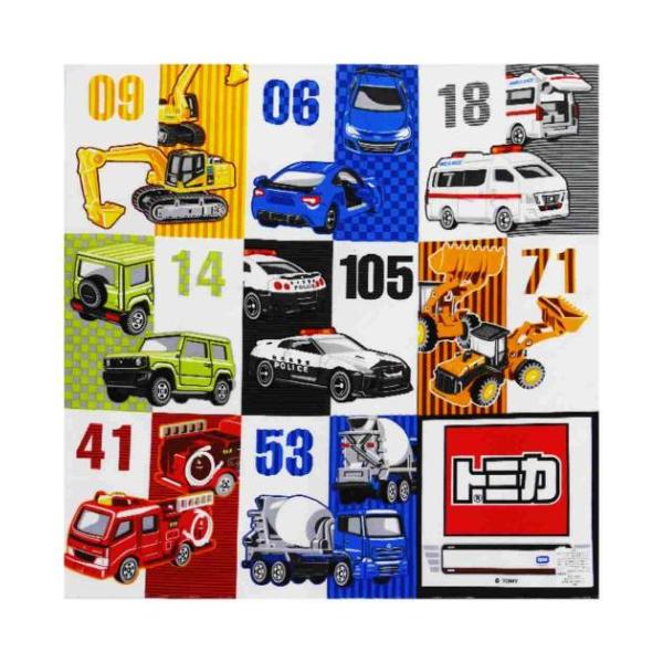 「メール便可」「ランチクロス」 トミカ グッズ ランチクロス TOMICA キャラクター ランチーフ ホワイト 大判サイズでお弁当包みやハンカチに… 男の子大好き[TOMICA/トミカ]グッズにまたまたKOOLなnewアイテム登場こちらはお...