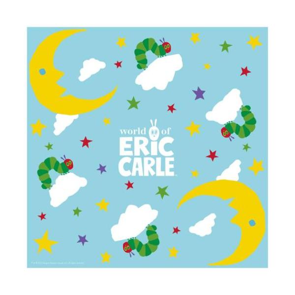 「ハンカチ」 はらぺこあおむし ランチクロス 大判ハンカチ 空 エリックカール バンビーナ ハンカチーフ 大判サイズでお弁当包みやハンカチに… 世界中で愛読されるエリックカールのベストセラーしかけ絵本[はらぺこあおむし]グッズにまたまた可愛...