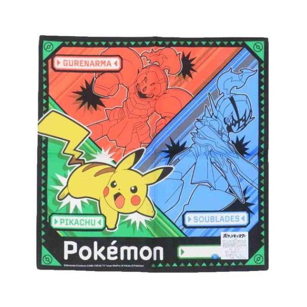「ランチクロス」 ポケットモンスター ランチクロス 大判ハンカチ バトル ポケモン バンビーナ 入園入学準備雑貨 大判サイズでお弁当包みやハンカチに… 大人気[POCKET MONSTER]グッズにまたまた可愛いnewアイテム登場こちらはお...