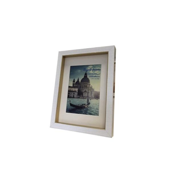 「取寄品」 「フォトフレーム」 フォトフレーム レガーロ フレーム Regalo frame Gold 2L（L判サイズマット付） 美工社 15.3×20.5×2.5cm マット付き シンプルで上品な額縁は贈り物にもおすすめ 「レガーロ」　...