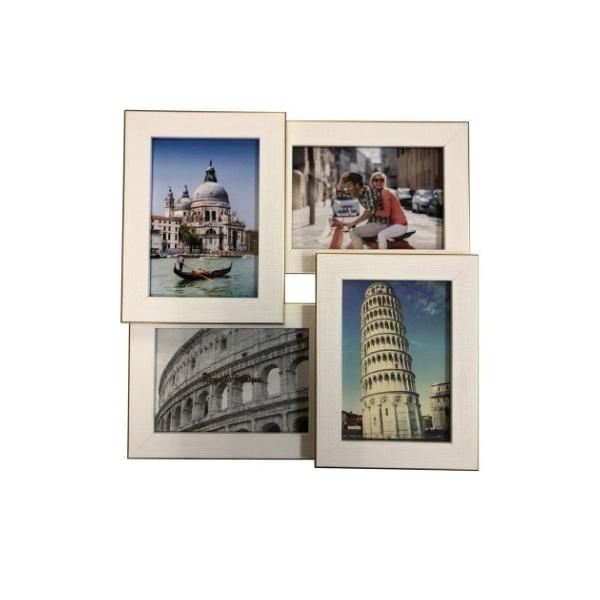 「取寄品」 「フォトフレーム」 フォトフレーム Regalo frame レガーロ フレーム インテリア Gold Famly 4 美工社 26.5×26.5×3.4cm シンプルで上品な額縁は贈り物にもおすすめ 「レガーロ」　イタリア語で...