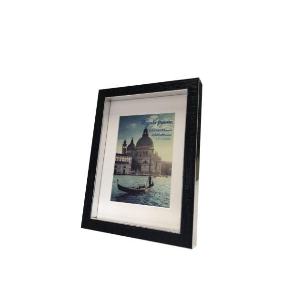 「取寄品」 「フォトフレーム」 フォトフレーム インテリア レガーロ フレーム Regalo frame Silver 2L（L判サイズマット付） 美工社 15.3×20.5×2.5cm シンプルで上品な額縁は贈り物にもおすすめ 「レガーロ...