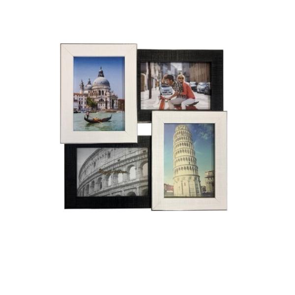 「取寄品」 「フォトフレーム」 フォトフレーム レガーロ フレーム Regalo frame Silver Famly 4 美工社 26.5×26.5×3.4cm マット付き シンプルで上品な額縁は贈り物にもおすすめ 「レガーロ」　イタリア...