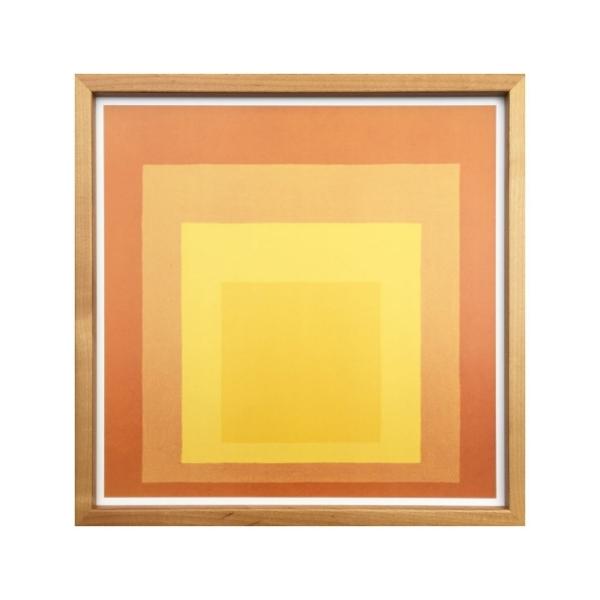 「取寄品」 「インテリアパネル」 Josef Albers ジョセフ アルバーツ アートフレーム 通販 Homage To The Square-NA お気に入りの絵画を飾って、アートのある豊かな暮らしを 作家：ジョセフ アルバーツ人気のイ...