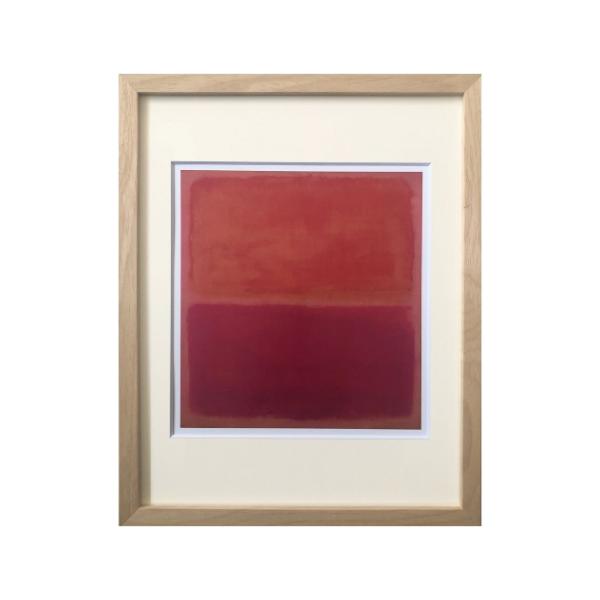 「取寄品」 「インテリアパネル」 マーク ロスコ 壁掛け 額付き インテリアアート Mark Rothko No.3 1967 インテリア お気に入りの絵画を飾って、アートのある豊かな暮らしを Scandinavian Art人気のマーク ...