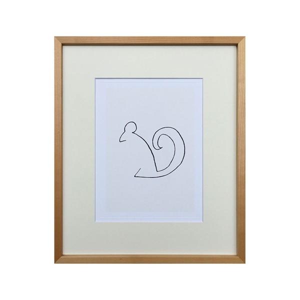 「取寄品」 「動物 人物」 アートポスター パブロ ピカソ L'Ecureuil-NA Pablo Picasso 美工社 お部屋やオフィス、お店のおしゃれなインテリアに… 作家：パブロ ピカソ/スペイン男性作家。1881年スペイン マラガ...