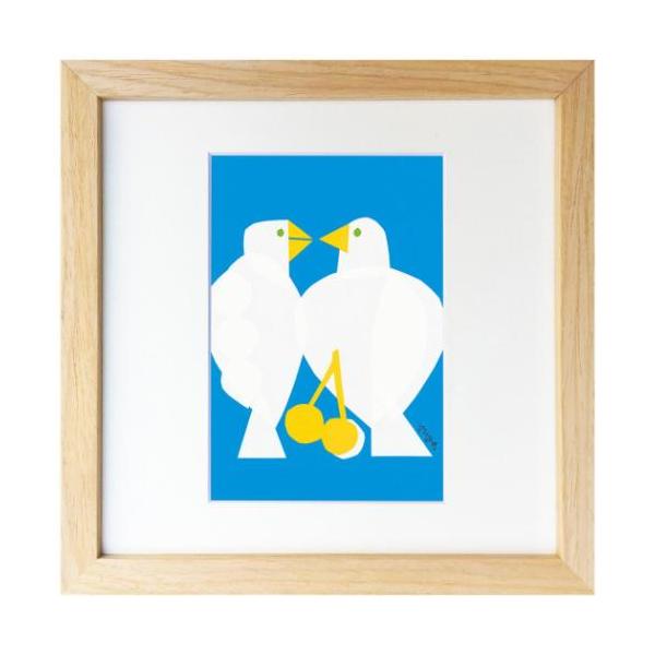 「取寄品」 「ポップアート」 YUYA　200series ユウヤ アートフレーム 美工社 相談 飾りやすいサイズの可愛いアートフレーム 切り絵作家 イラストレーターの[ユウヤ/YUYA]武蔵野美術大学建築学科卒。独学で切り絵を始め、「ちょ...