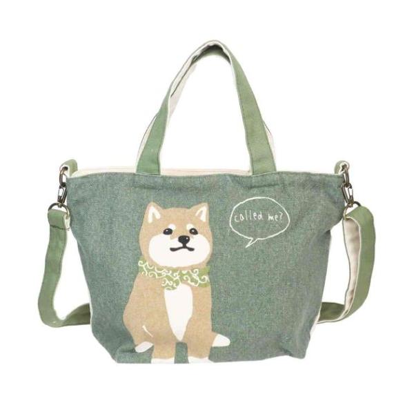 「ランチトート」 2wayバッグ お散歩ミニトートバッグ ショルダー付き まめしばKA コータくん いぬ ミントイン お弁当かばん おでかけ、お散歩に必要なグッズがコンパクトに収納できる 毎日が楽しくなるキュートなZAKKAシリーズこちらは...