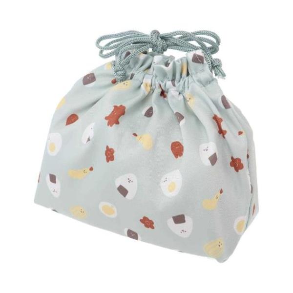 「ランチ巾着」 ランチ巾着 お弁当きんちゃくポーチ おべんとう 新入学 ミントイン 新学期にぴったりなかわいいランチ雑貨シリーズ 入学 新学期にぴったりのキュートなランチ雑貨シリーズこちらはお弁当箱を入れるのにぴったりな[マチ付きランチ巾着...