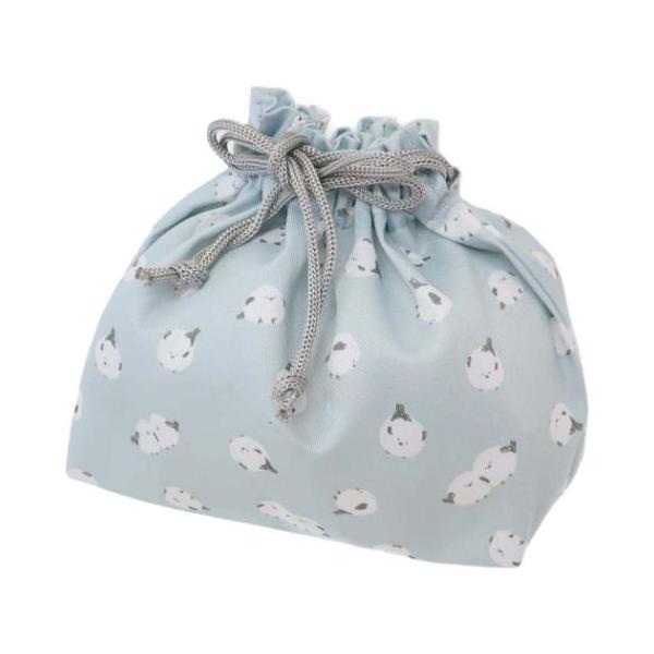 「ランチ巾着」 ランチ巾着 お弁当きんちゃくポーチ シマエナガ 新入学 アニマル ミントイン 新学期にぴったりなかわいいランチ雑貨シリーズ 入学 新学期にぴったりのキュートなランチ雑貨シリーズこちらはお弁当箱を入れるのにぴったりな[マチ付き...