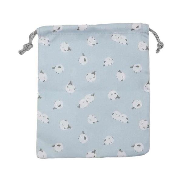 「巾着袋」 きんちゃく袋 きんちゃくポーチ 巾着S シマエナガ 新入学 アニマル ミントイン 新学期にぴったりなかわいい雑貨シリーズ 入学 新学期にぴったりのキュートな雑貨シリーズこちらは小物を入れたりしておくのに便利な[きんちゃく袋]キッ...