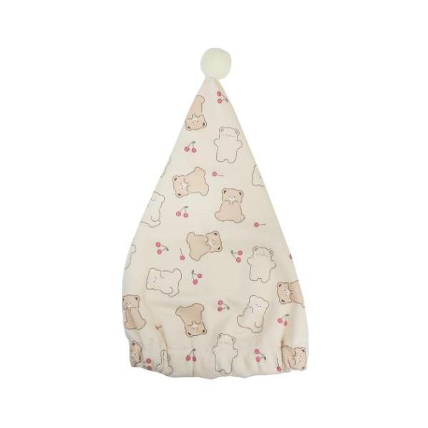 「キャップタオル」 ヘアドライタオル帽子 タオルキャップ モコベア ミントイン お風呂雑貨 お風呂上りやプール後のヘアドライキャップに… 毎日が楽しくなるキュートなZAKKAシリーズこちらは毎日のお風呂のシャンプー後に便利で可愛い[キャップ...