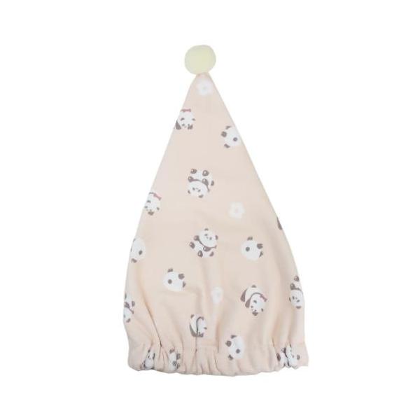 「キャップタオル」 ヘアドライタオル帽子 タオルキャップ ぱんだ ミントイン お風呂雑貨 お風呂上りやプール後のヘアドライキャップに… 毎日が楽しくなるキュートなZAKKAシリーズこちらは毎日のお風呂のシャンプー後に便利で可愛い[キャップタ...