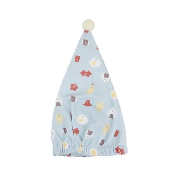 「キャップタオル」 ヘアドライタオル帽子 タオルキャップ おにぎり ミントイン お風呂上りやプール後のヘアドライキャップに… 毎日が楽しくなるキュートなZAKKAシリーズこちらは毎日のお風呂のシャンプー後に便利で可愛い[キャップタオル]お風...