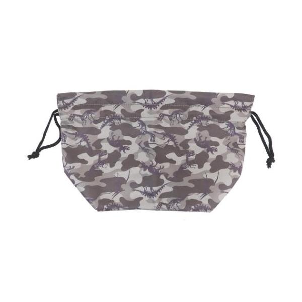 「ランチ巾着」 ランチ巾着 お弁当きんちゃくポーチ 恐竜化石 ミントイン 新学期準備 新学期にぴったりなかわいいランチ雑貨シリーズ 入学 新学期にぴったりのキュートなランチ雑貨シリーズこちらはお弁当箱を入れるのにぴったりな[マチ付きランチ巾...