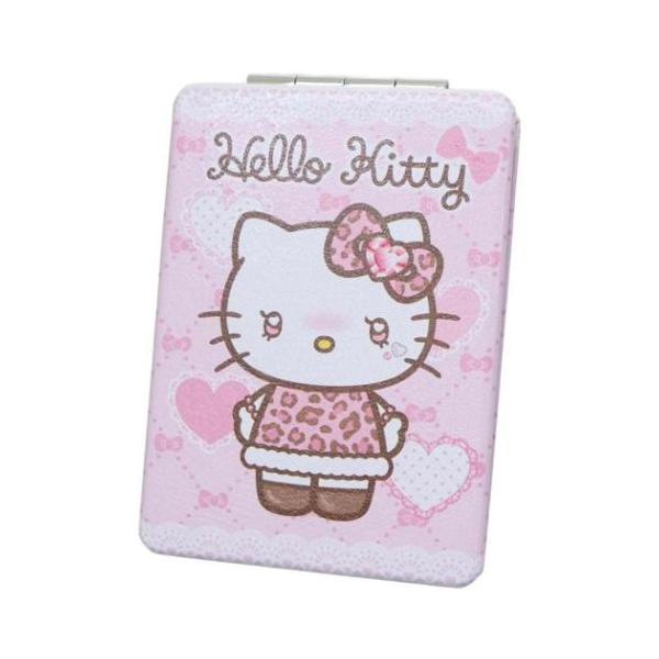 「手鏡」 ハローキティ 手鏡 折り畳みミラー ギャル3 WH サンリオ 畑山商事 折りたたみ 拡大鏡 毎日のメイク直しや外出先での身だしなみチェックに大活躍 大人気サンリオキャラクターグッズにまたまた可愛いnewアイテム登場こちらは女の子な...