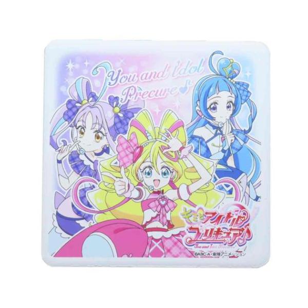 「食器その他」 テーブルウェア キミとアイドルプリキュア 角型陶製吸水コースター キミとアイドルプリキュアのかわいいテーブルウェアシリーズ シリーズ第22作目となるアイドルをテーマにした[キミとアイドルプリキュア]グッズにまたまた可愛いne...