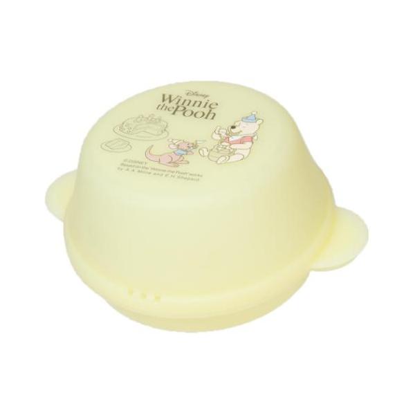 「弁当箱：保温機能付き」 くまのプーさん キャラクター レンジ調理器具 中華まんケース 1P Cafe ディズニー グッズ ケースで冷凍保存の中華まんをそのままチン  はちみつ大好き[Winnie the Pooh/くまのプーさん]グッズに...