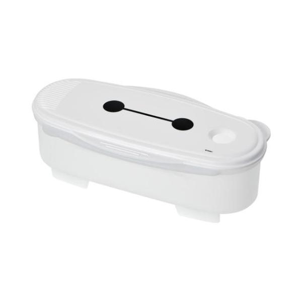 「鍋 鍋用品 調理器」 ベイマックス グッズ 電子レンジ調理器 キャラクター ゆでパスタ調理ケース レンジで簡単にあつあつパスタが2人分出来上がる  大人気ディズニーキャラクターグッズにまたまた可愛いnewアイテム登場こちらはレンジで簡単に...