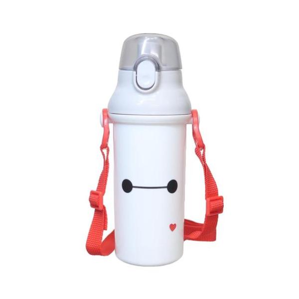 「ピッチャー 冷水筒」 ベイマックス 抗菌食洗機対応直飲みプラワンタッチボトル 480ml ディズニー 水筒 キャラクター 25 スケーター プッシュ式オープンで簡単オープン 大人気ディズニーキャラクターグッズにまたまた可愛いnewアイテム...