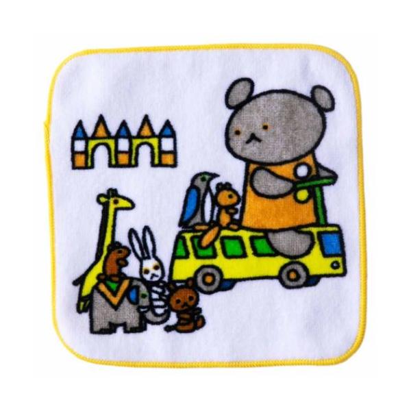 「メール便可」「ハンドタオル」 こぐまちゃんえほん 絵本キャラクター ミニタオル パイルミニハンカチ うんてんしゅ ウェーブ こぐまちゃんえほんのかわいいミニタオル 世代をこえて圧倒的支持を受けるロングセラー絵本[こぐまちゃんえほん]のグッ...