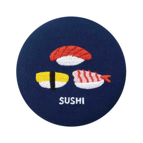 「手鏡」 刺繍ミラー おみやげニッポン 手鏡 デコレ 寿司 グッズ 日本を象徴するモチーフたちをポップにデザインしたシリーズ 毎日の持ち歩きに便利。軽くて使いやすい[刺繍ミラー]手のひらサイズなので出先での身だしなみチェックにもぴったり他に...