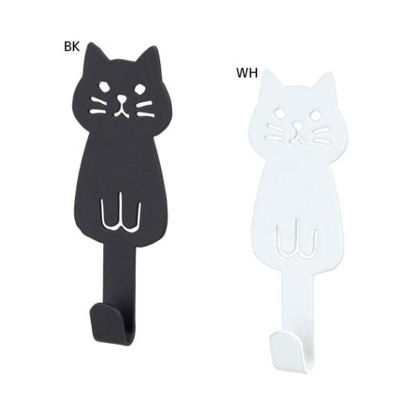 「キッチン雑貨その他」 キッチン雑貨 ネコデコキッチン マグネットフック ねこ 猫型 磁石 かわいい 猫型で可愛い！スチール製の便利なキッチン雑貨シリーズ 毎日が楽しくなるキュートなZAKKAシリーズこちらはかわいい[フック]背面にマグネッ...
