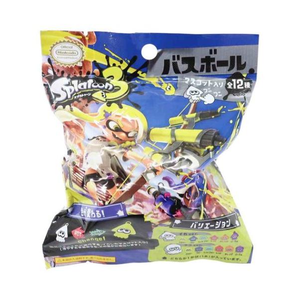 「入浴剤」 スプラトゥーン3 キャラクター 入浴剤 Splatoon3バスボール サンアート 可愛いキャラクターで、お風呂タイムがたのしい！ 大人気ゲーム[スプラトゥーン3]の入浴玉バスボールを浴槽にいれると発泡しながら溶けていき…中からイ...