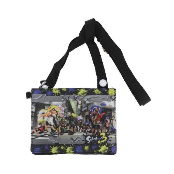 「ポーチ ポシェット」 スプラトゥーン グッズ ポシェット キャラクター ショルダー付きマルチポシェット ポケットがない服でもクリップで簡単に取り付け出来る 大人気ゲーム[スプラトゥーン]グッズにまたまた可愛いnewアイテム登場こちらはハン...