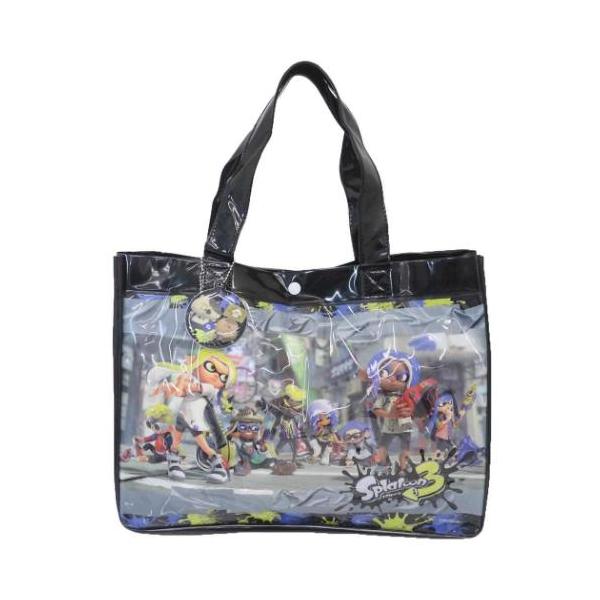 「プールバッグ」 スプラトゥーン3 キャラクター プールバッグ ビーチバッグ トートバッグ ブラック グッズ 海やプールはもちろん、キャンプ等の時にも大活躍のビーチバッグ 大人気ゲーム[スプラトゥーン3]のかわいいプールバッグシリーズこちら...