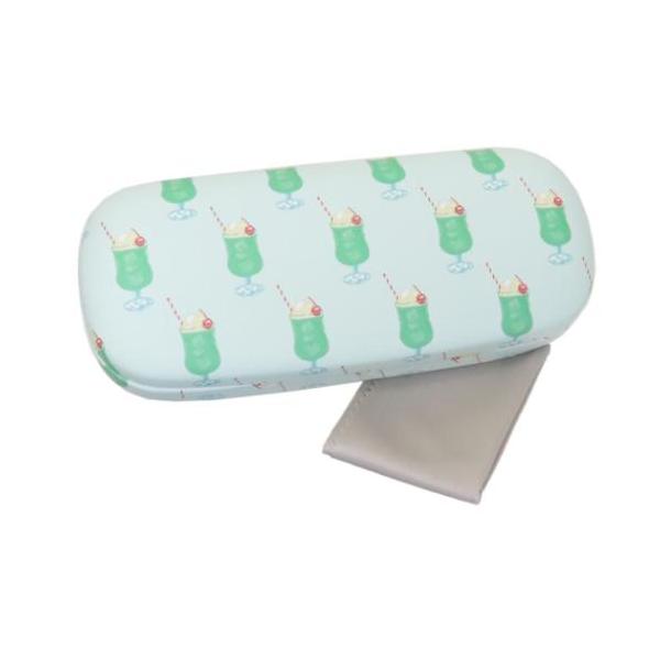 「メガネ サングラス」 眼鏡ケース クロス付きメガネケース キッサクリームソーダ フレンズヒル ハードタイプ ハードタイプだからカバンの中でもしっかり守ってくれる FRIENDSHILLシリーズからかわいいNEWアイテムが登場こちらは大人気...