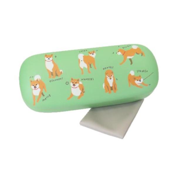 「メガネ サングラス」 眼鏡ケース クロス付きメガネケース しばたのいちにち フレンズヒル ハードタイプ ハードタイプだからカバンの中でもしっかり守ってくれる FRIENDSHILLシリーズからかわいいNEWアイテムが登場こちらは大人気アイ...