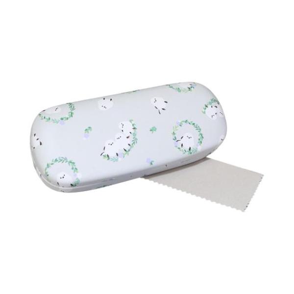 「メガネ サングラス」 眼鏡ケース クロス付きメガネケース リースしまださん フレンズヒル プレゼント ハードタイプだからカバンの中でもしっかり守ってくれる FRIENDSHILLシリーズからかわいいNEWアイテムが登場こちらは大人気アイテ...