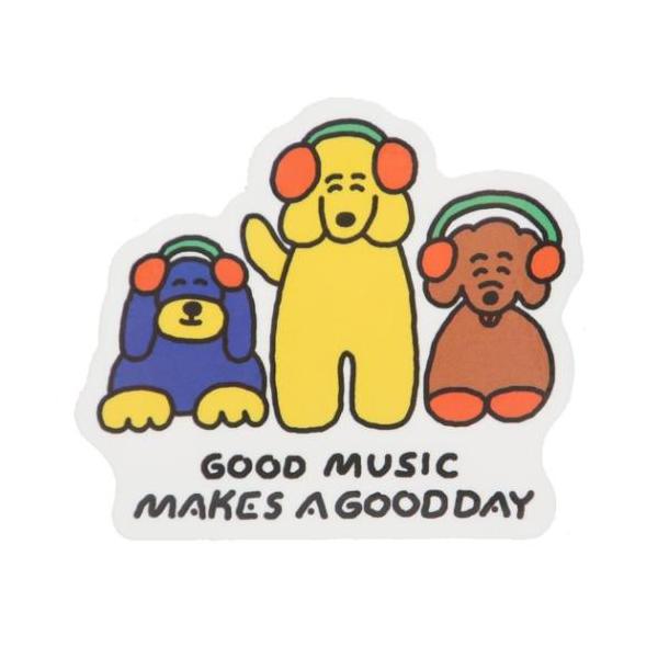 「ステッカーその他」 ステッカー SAKIPON CREATORS CIRCUS クリエイターズサーカス Vol.3 MUSIC DOGS 耐水 耐光 デコシール ダイカットシール スマホステッカー スマホや文具等に貼ってアートをより身近に...