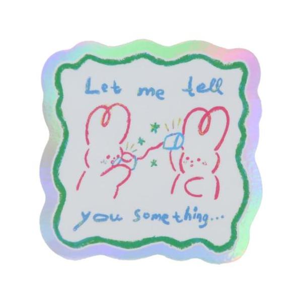 「ステッカーその他」 ステッカー Shuku CREATORS CIRCUS クリエイターズサーカス Vol.3 Let me tell you something フロンティア スマホや文具等に貼ってアートをより身近に感じられるステッカー...