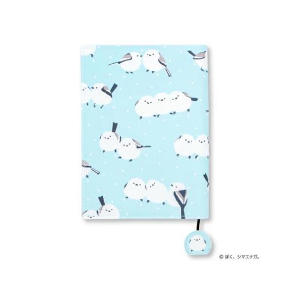「ステーショナリーその他」 文庫本カバー ぼく、シマエナガ PVCブックカバー 読書 文庫本サイズ [ぼく、シマエナガ]からステーショナリー第二弾登場 写真家「やなぎさわごう」氏が運営する、X(旧Twitter)の人気アカウント「ぼく、シマ...