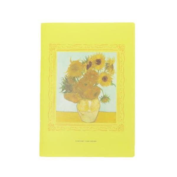 「横罫ノート」 横罫ノート DAILY MUSEUM A5ノート ひまわり ミニノート ゴッホ 名画 毎日の生活の中で名画を身近に感じられる 毎日の生活の中で名画を身近に感じられる[DAILY MUSEUM]シリーズこちらは使いやすい小さめ...