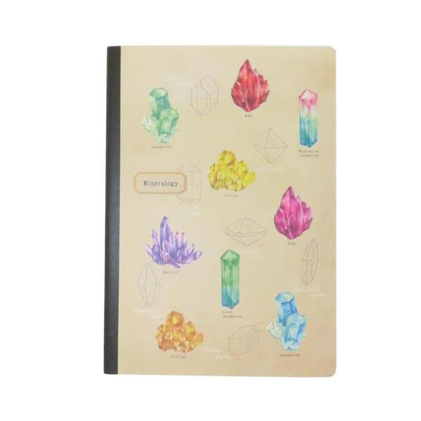 「横罫ノート」 横罫ノート STUDY HOLIC A5ノート 鉱物学 スタディホリックシリーズは「学び」がテーマのステーショナリー 未知なる世界を知るワクワク感を届け、あなたの知的好奇心をくすぐるブランド[STUDY HOLIC]シリーズ...