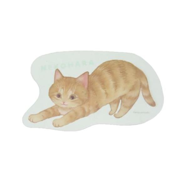 「ステーショナリーその他」 しおり ねこハラ ブックマーカー ねこ グッズ グリーン 読書 かわいい ねこハラのかわいいステーショナリーシリーズ いたずら猫達がかわいい[ねこハラ]グッズに可愛いnewアイテム登場こちらはかわいい[ブックマー...