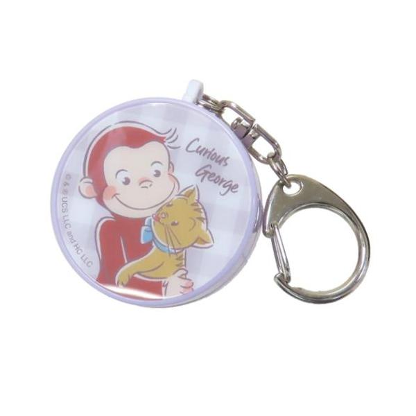 「防犯グッズ」 おさるのジョージ グッズ 警報ブザー 絵本キャラクター 防犯ブザー なかよし お子様の通学時の緊急コール！ひったくり＆迷子防止に最適 世界中で愛されている人気絵本[キュリアスジョージ/おさるのジョージ]グッズにまたまた可愛い...