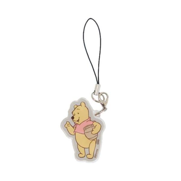 「メール便可」「携帯ストラップ」 くまのプーさん ストラップ モバイルアクリルストラップ とくいげ ディズニー ストラップ付きのアクリルチャーム 大人気ディズニーキャラクターグッズにまたまた可愛いnewアイテム登場こちらはかわいい[アクリル...
