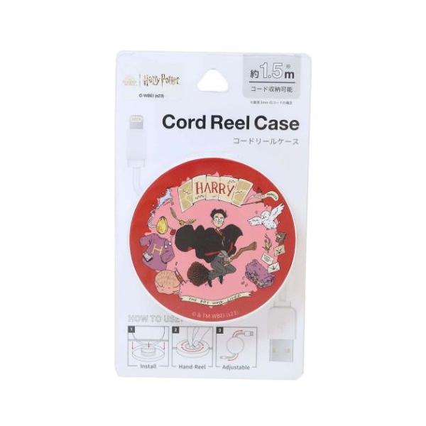「スマホアクセその他」 ハリーポッター ワーナーブラザース 映画キャラクター ケーブルホルダー コードリールケース ハリーポッター グルマンディーズ ケーブル等のコード類をコンパクトに収納できる USJなど今なお世界中で人気の高い[ハリーポ...